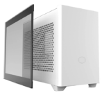 GABINETE COOLER MASTER NR200P WHITE MINI ITX + RISER - GAMERS POINT